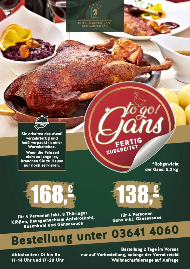 Willkommen im Hotel & Restaurant "Schwarzer Bär" in Jena!